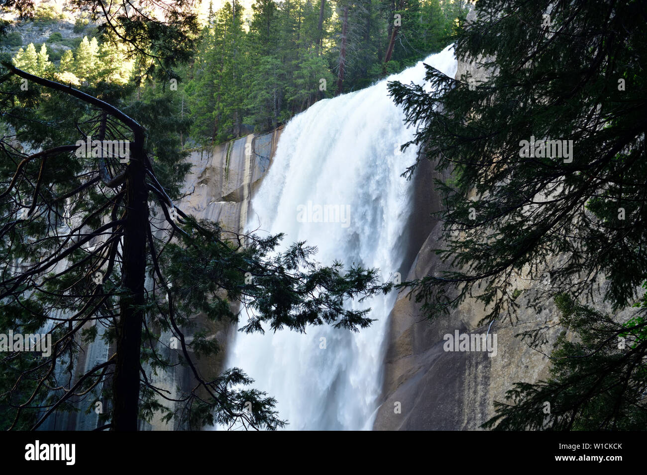 The Beautiful Vernal Fall Stock Photo - Alamy