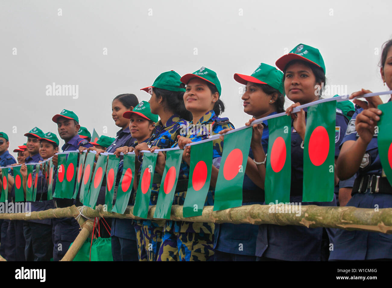 Bangladeshi police woman hi-res stock photography and images - Alamy