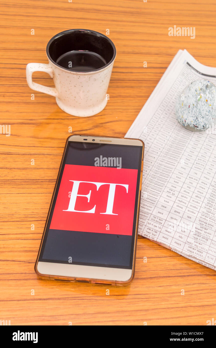 The times of india newspaper hi-res stock photography and images - Alamy