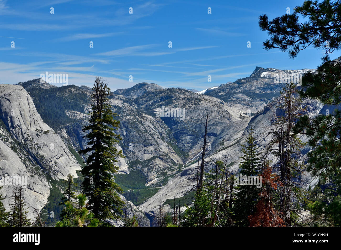 The Area Around Half Dome Stock Photo - Alamy