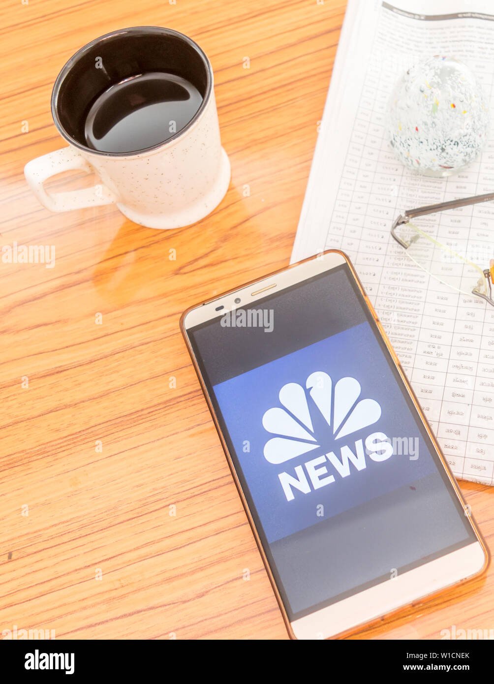 Nbc app logo hi-res stock photography and images - Alamy