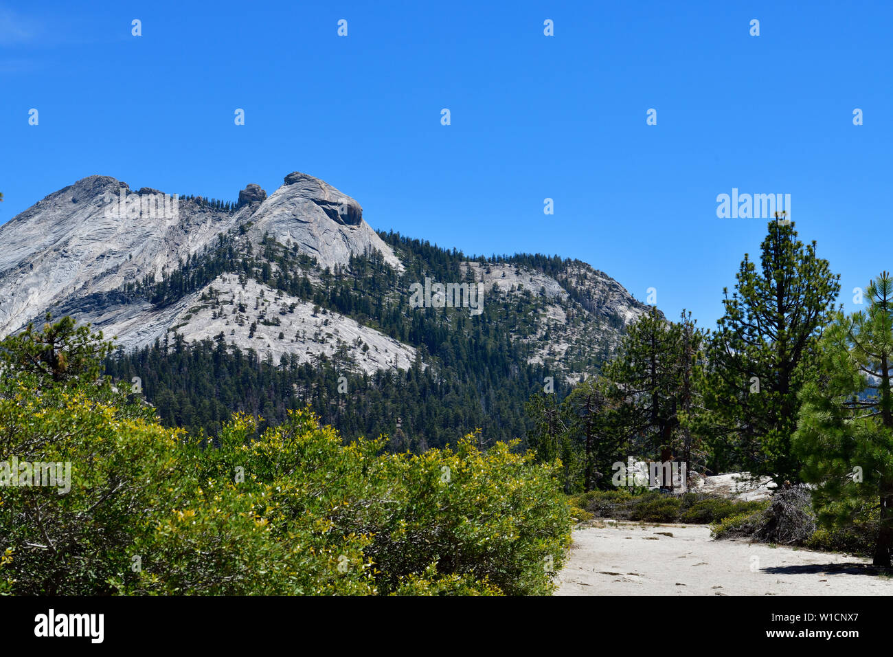 The Area Around Half Dome Stock Photo - Alamy