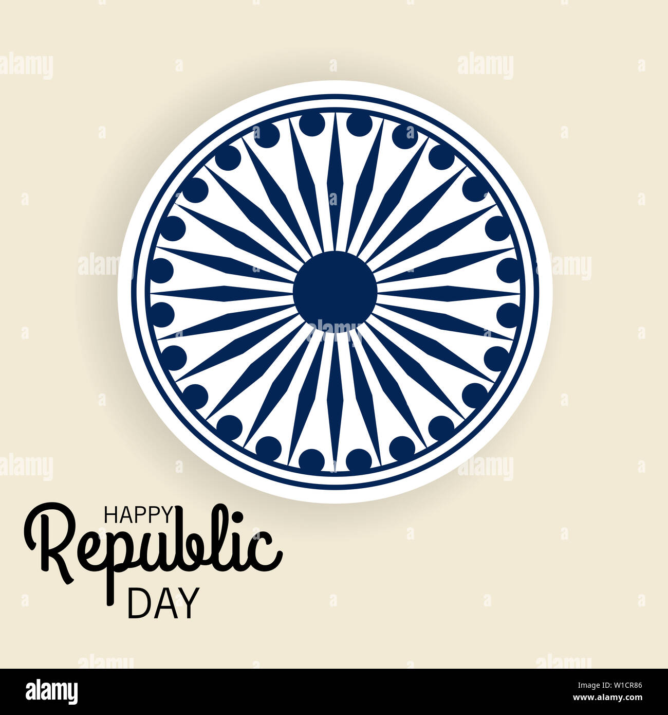 Vector illustration of happy republic day of india celebrate 26 january ...