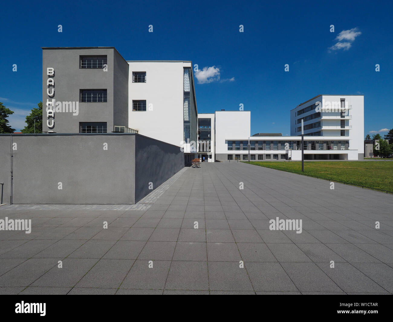 DESSAU, GERMANY - CIRCA JUNE 2019: The Bauhaus art school iconic ...