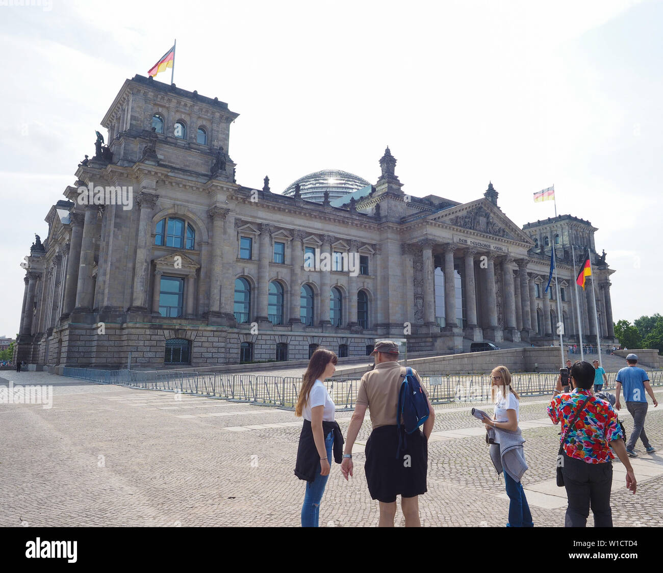BERLIN, GERMANY - CIRCA JUNE 2019: Bundestag German Houses of ...