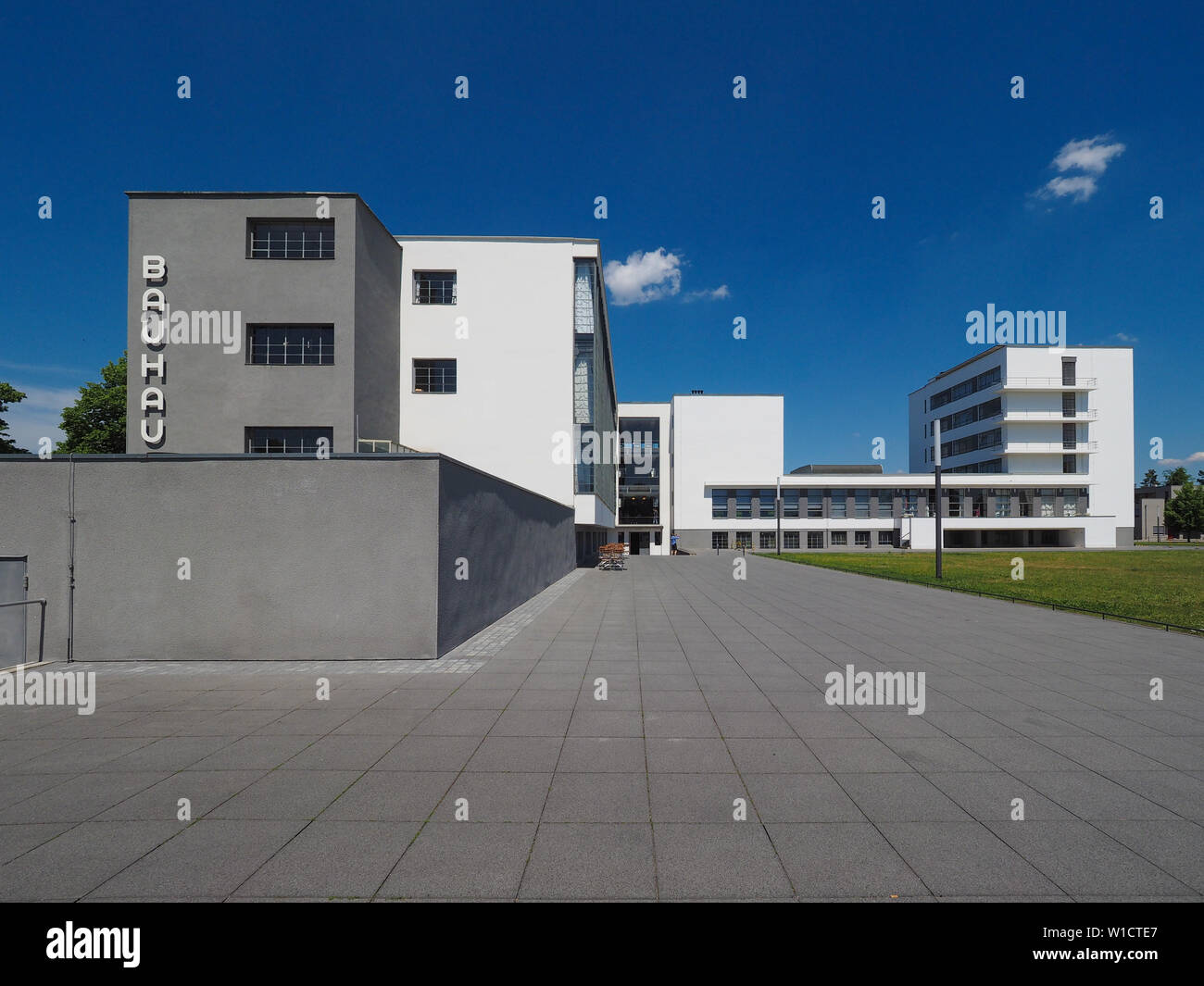 DESSAU, GERMANY - CIRCA JUNE 2019: The Bauhaus art school iconic ...