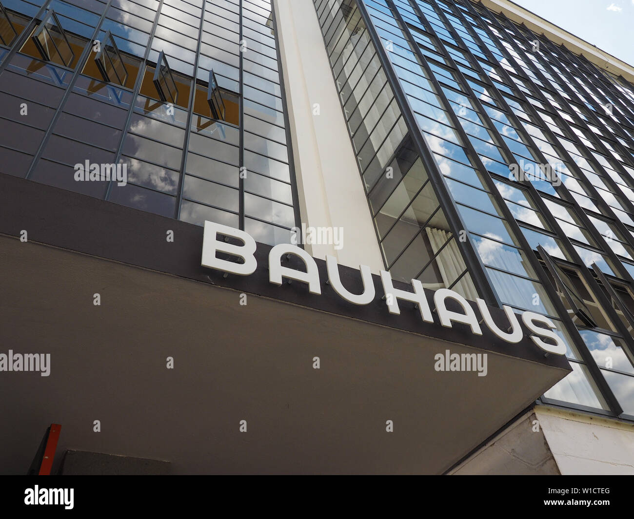 DESSAU, GERMANY - CIRCA JUNE 2019: The Bauhaus art school iconic ...