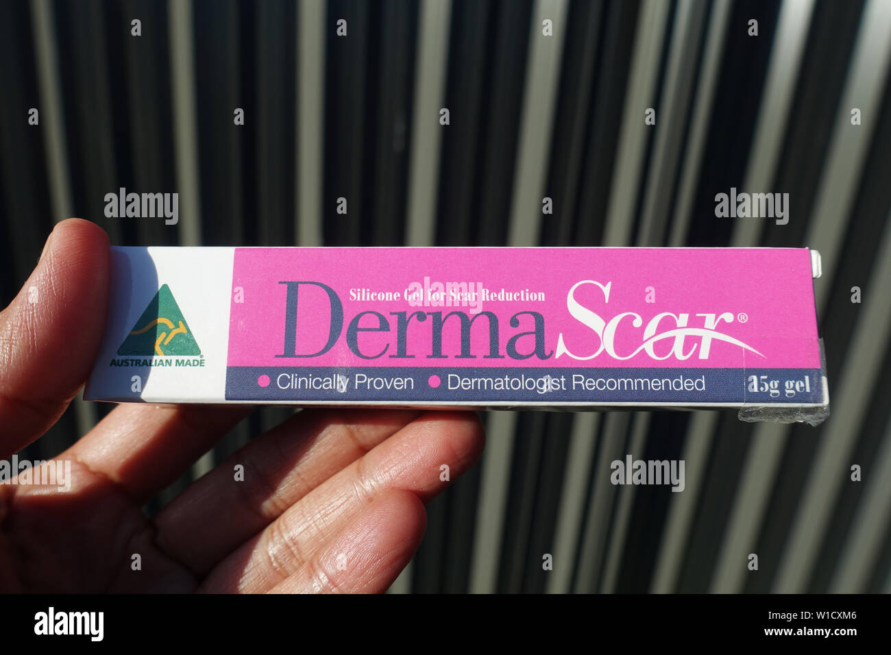 Derma Scar gel Stock Photo - Alamy