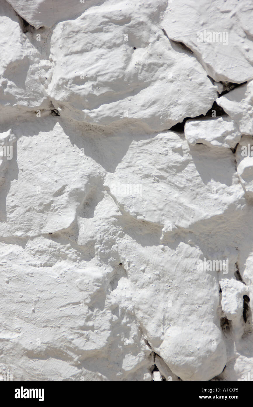 texture of stone and white paint Stock Photo - Alamy