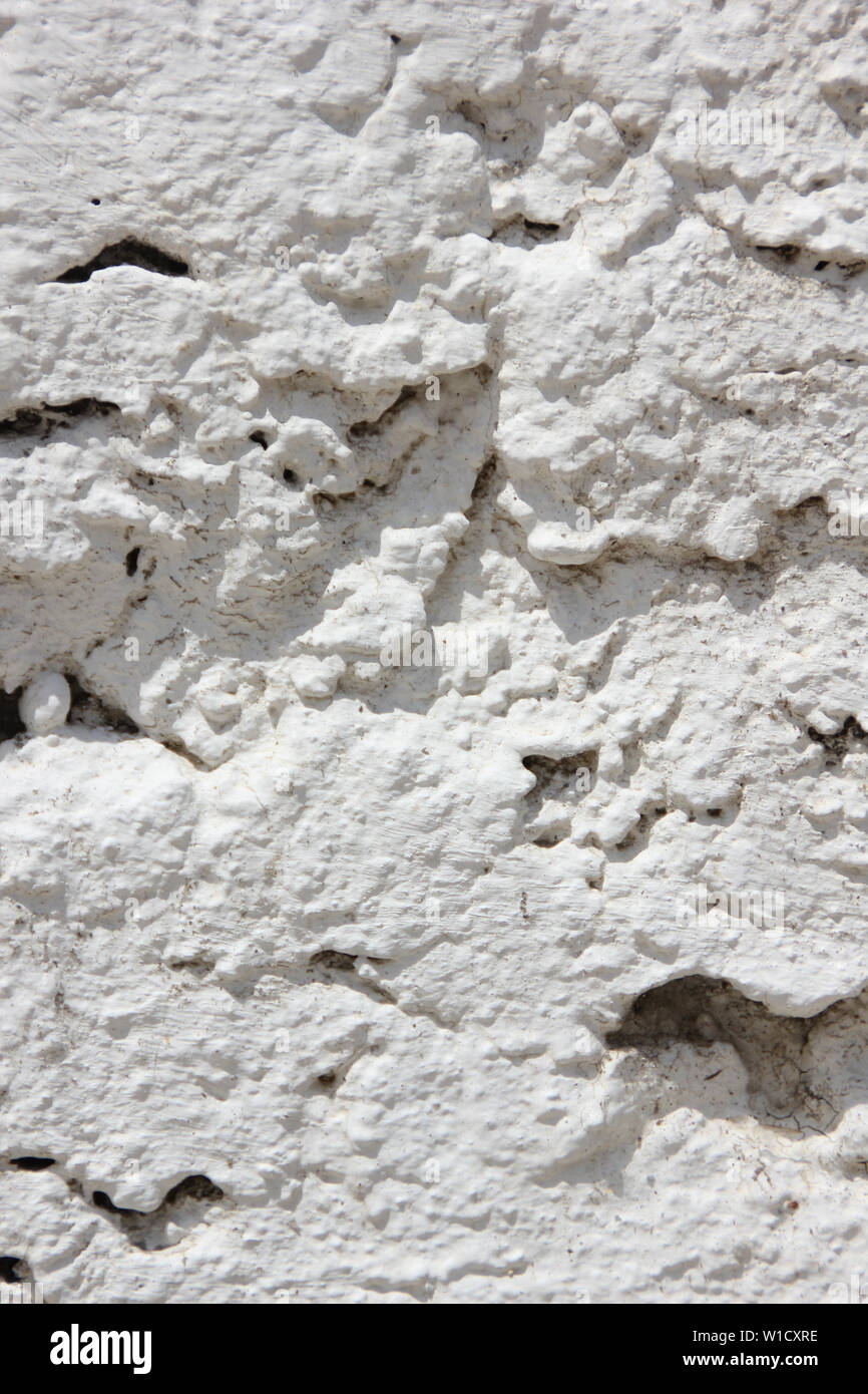 texture of stone and white paint Stock Photo - Alamy
