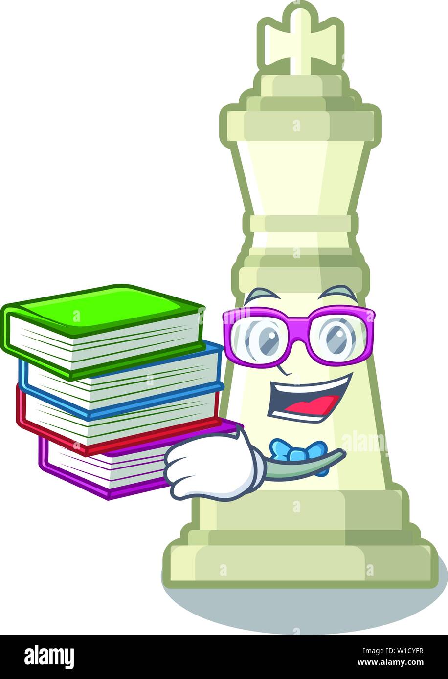 Rook with the book Stock Vector Images - Alamy