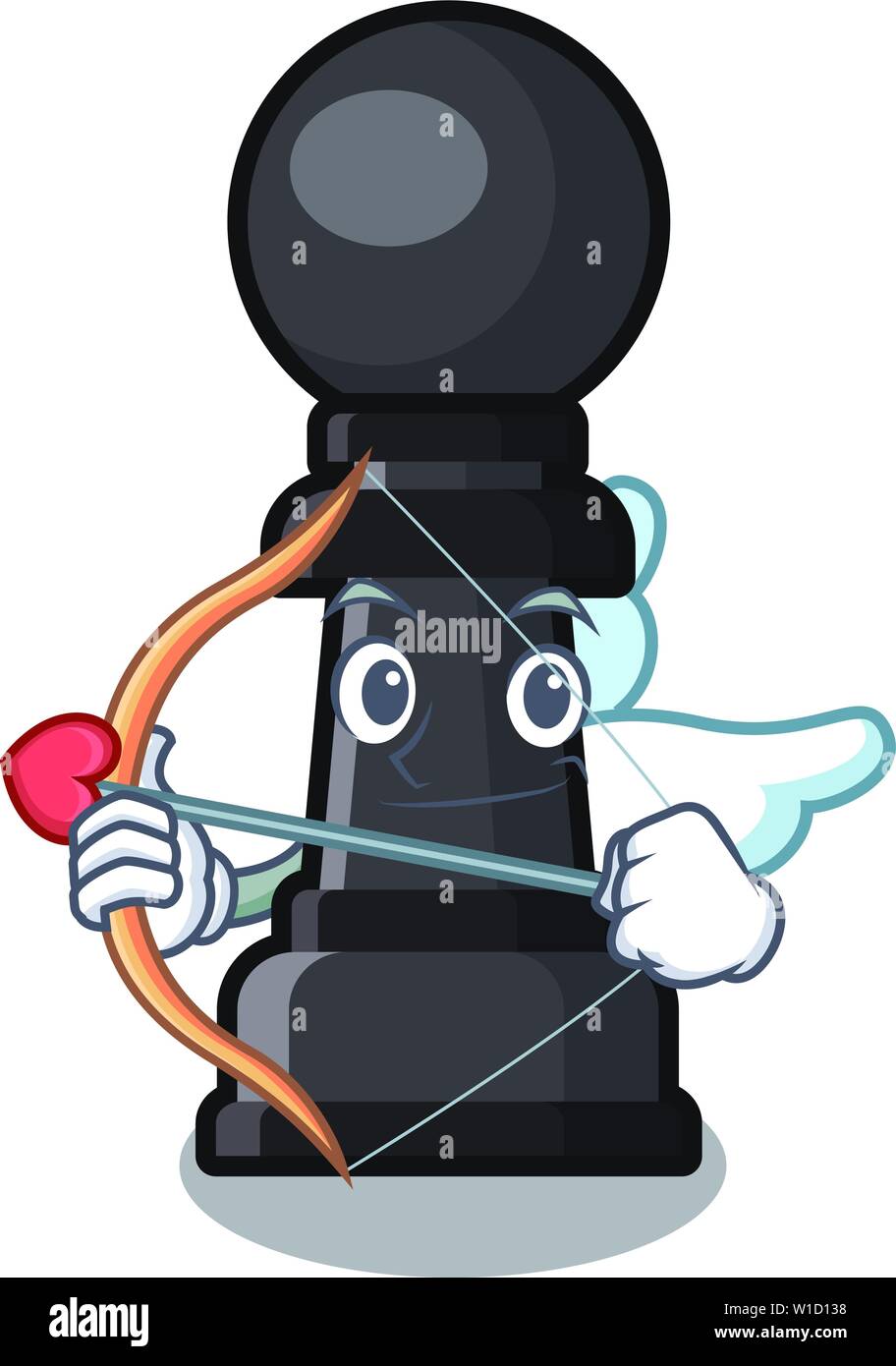 Cupid and the king Stock Vector Images - Alamy