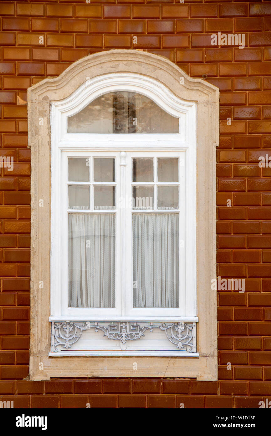 Beautiful details of typical portuguese window Stock Photo - Alamy