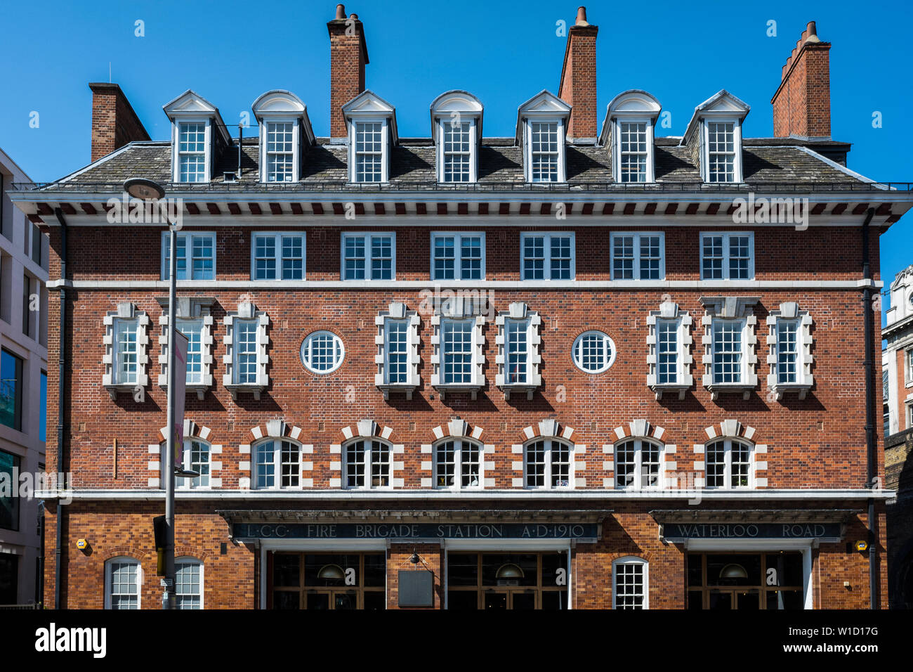 London Fire Brigade station building, Waterloo Road, Borough of ...