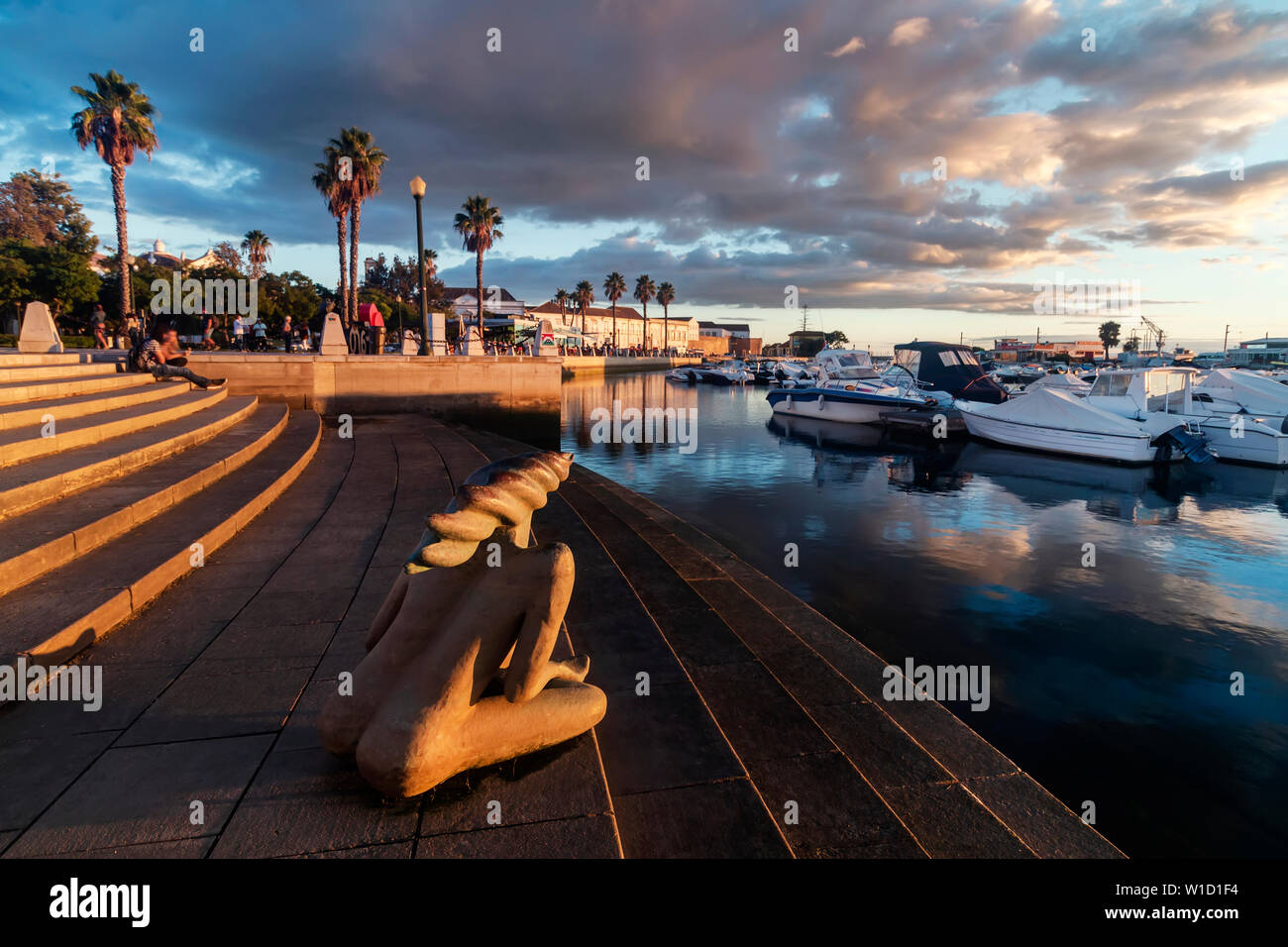 Faro marina statue hi-res stock photography and images - Alamy
