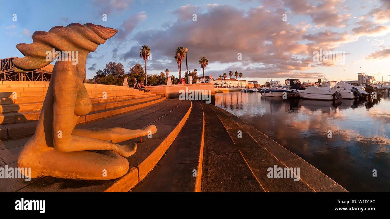 Faro marina statue hi-res stock photography and images - Alamy