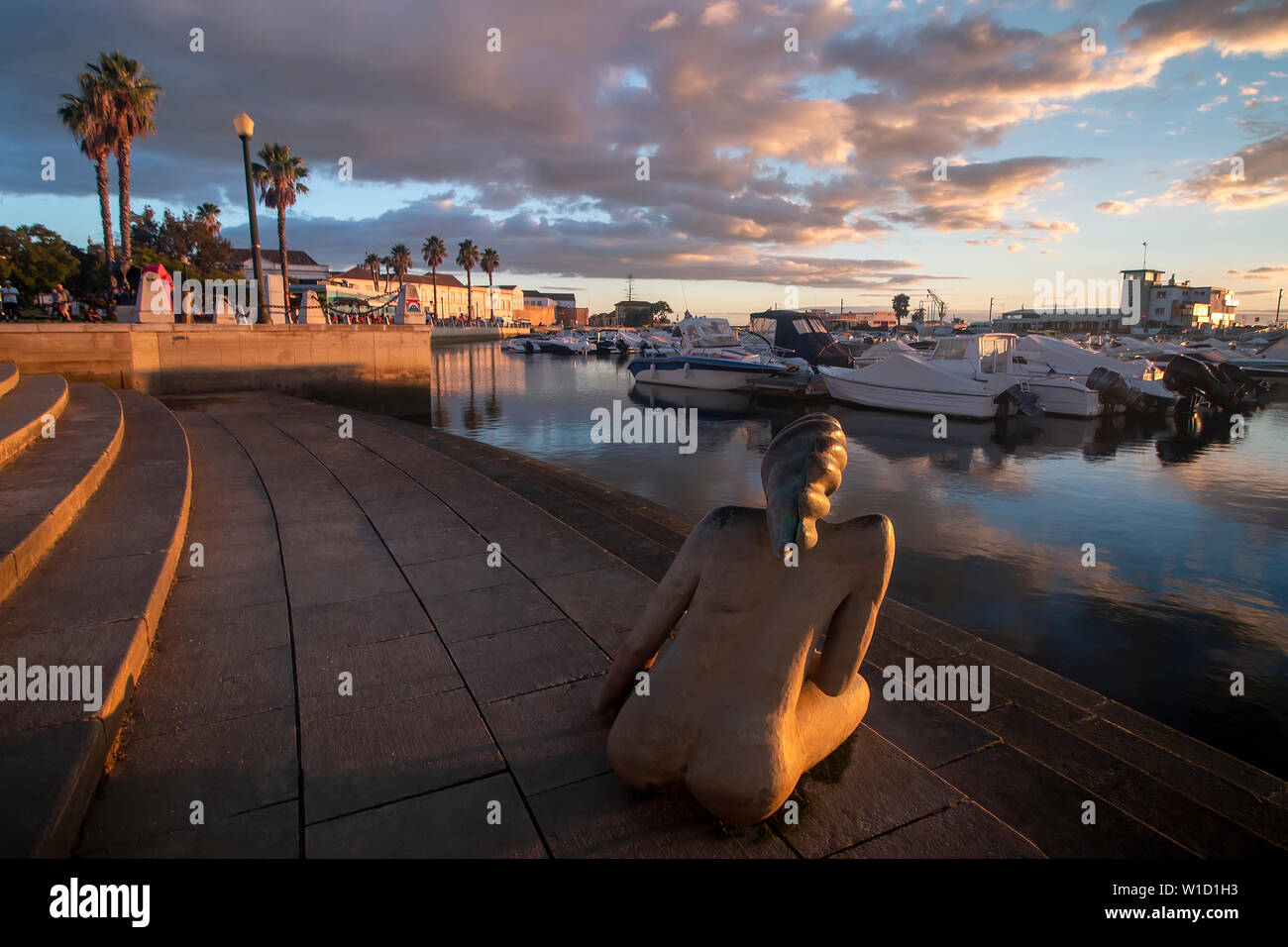 Faro marina statue hi-res stock photography and images - Alamy