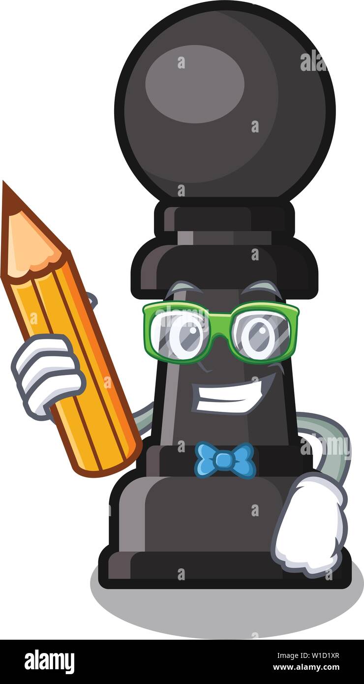 Student chess pawn toy the shape mascot Stock Vector Image & Art - Alamy