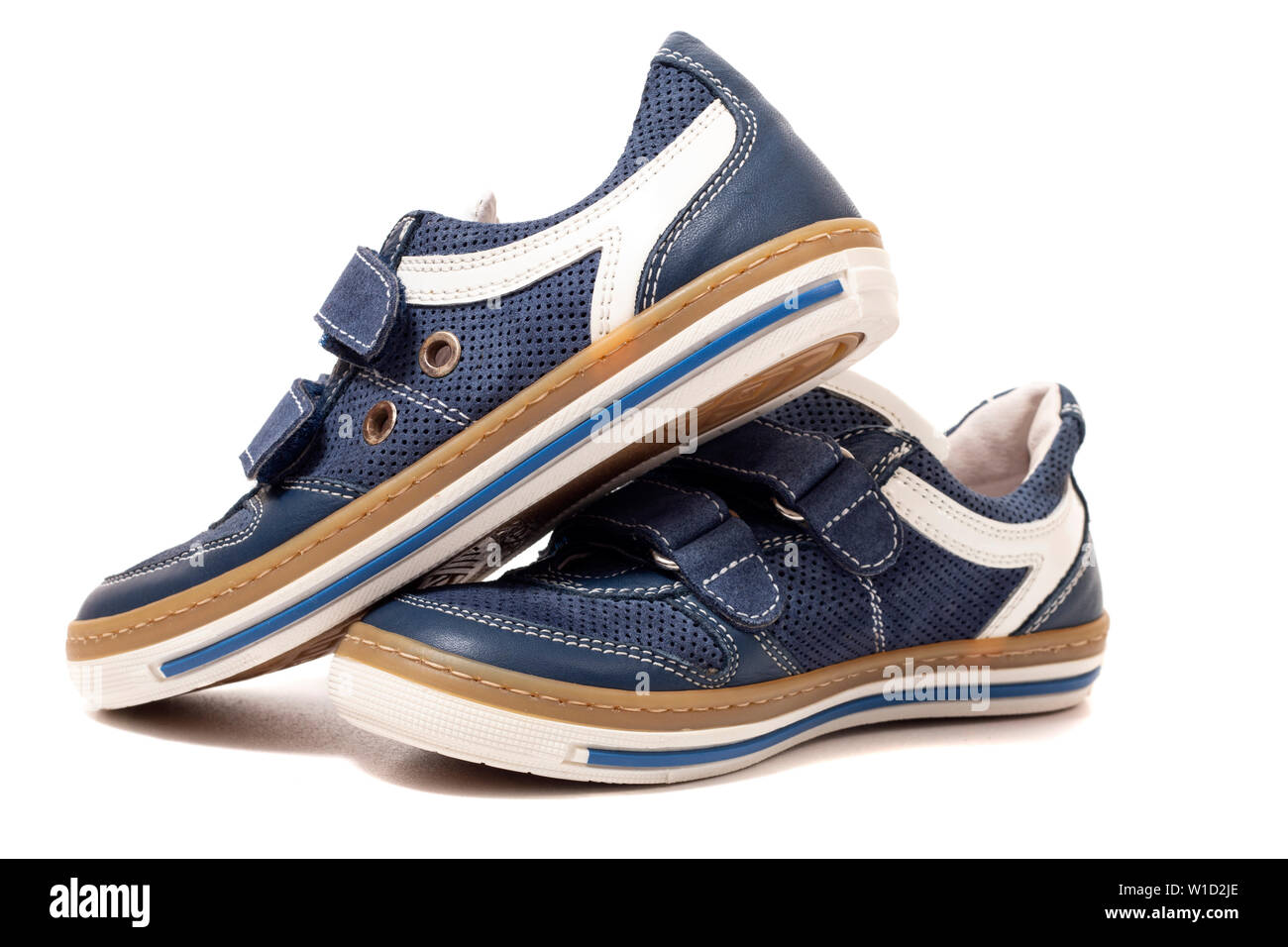 modern sport shoes isolated on a white background Stock Photo - Alamy