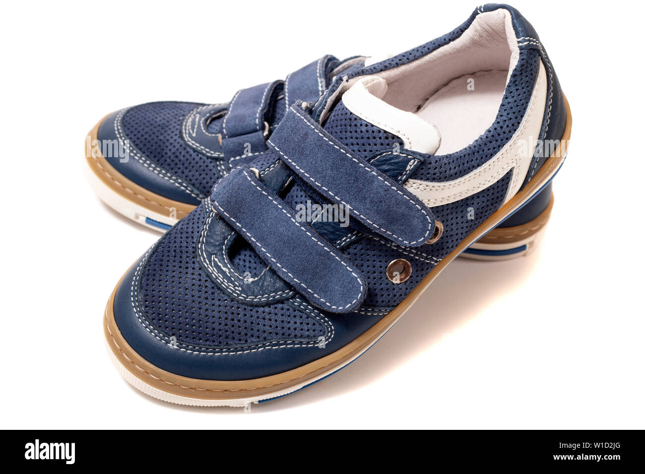 modern sport shoes isolated on a white background Stock Photo - Alamy