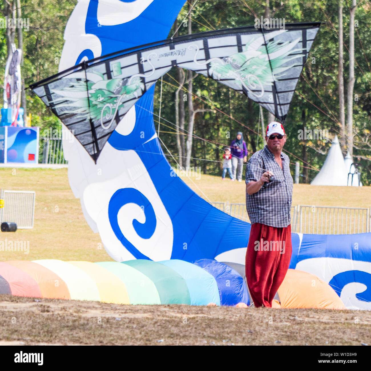 Pasir Gudang, Malaysia - March 3, 2019: Canadian kite flier Steve De ...