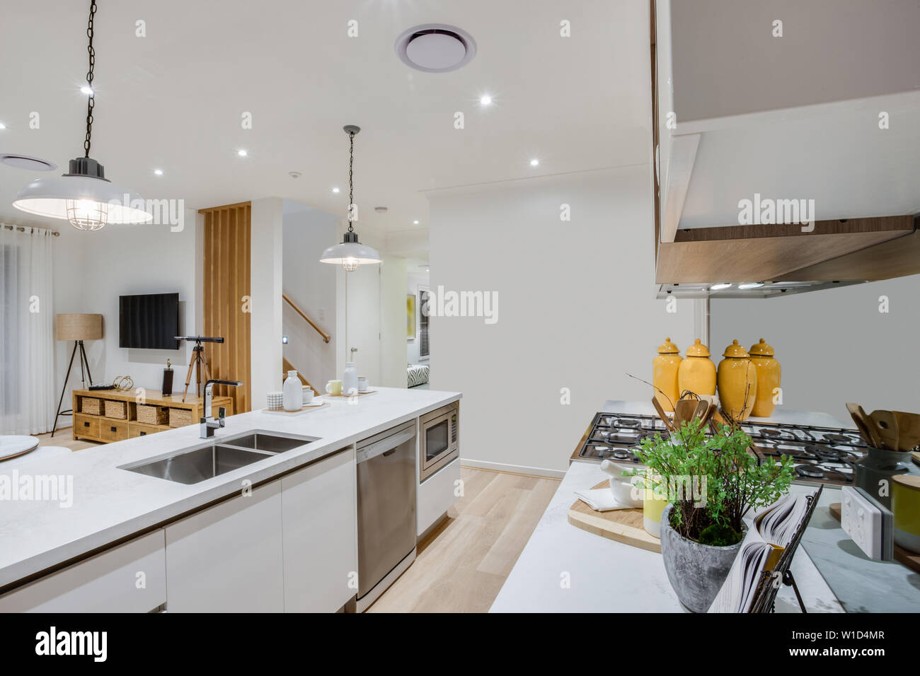 Kitchen wall living planter hi-res stock photography and images - Alamy