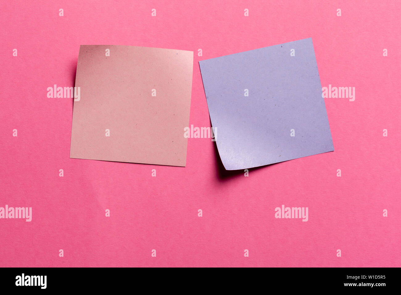 Label. Paper stickers for the notes Stock Photo - Alamy