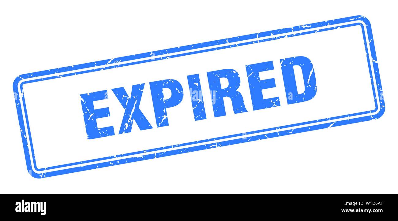 expired stamp. expired square grunge sign. expired Stock Vector Image ...