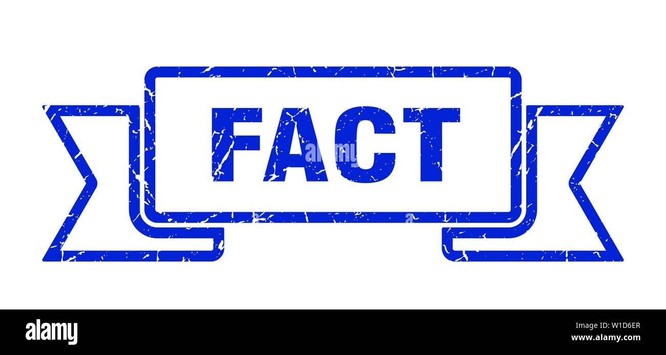 fact grunge ribbon. fact sign. fact banner Stock Vector Image & Art - Alamy