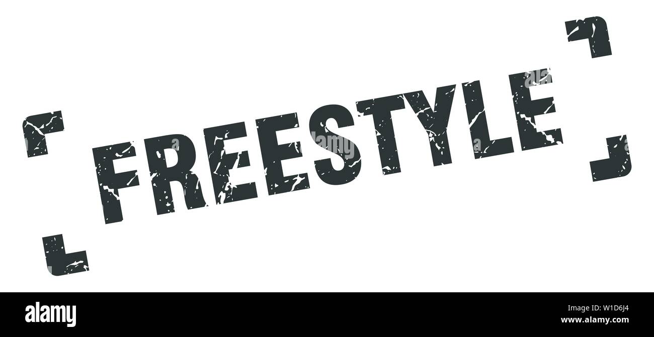 Freestyle stamp Black and White Stock Photos & Images - Alamy