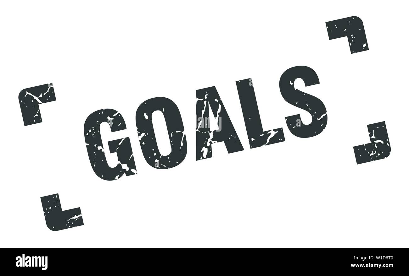 Goals stamp Stock Vector Images - Alamy