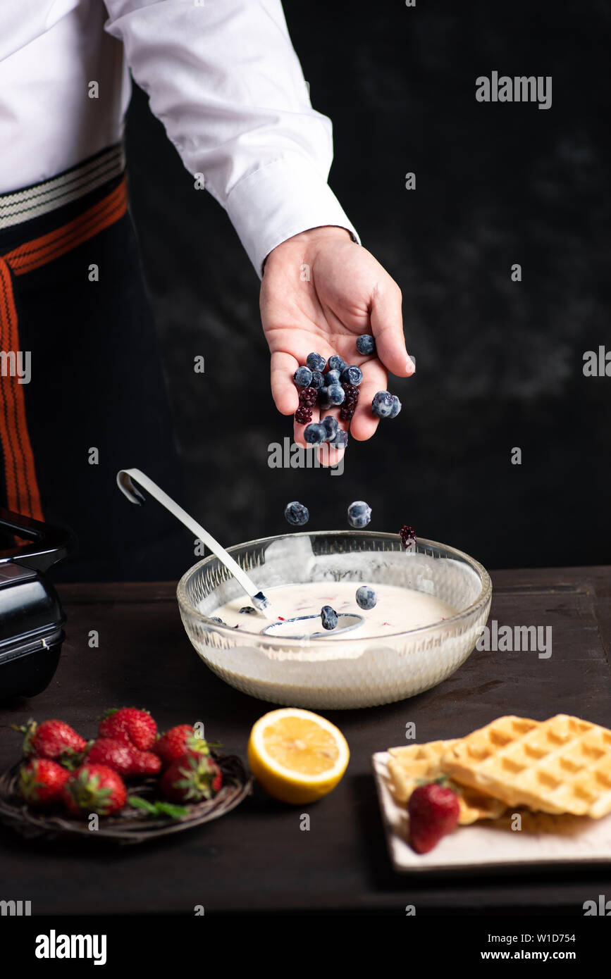 Adding fruit hi-res stock photography and images - Alamy