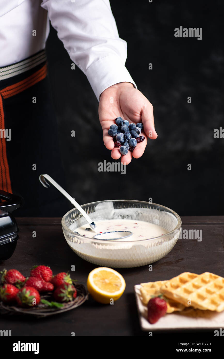 Adding fruit hi-res stock photography and images - Alamy