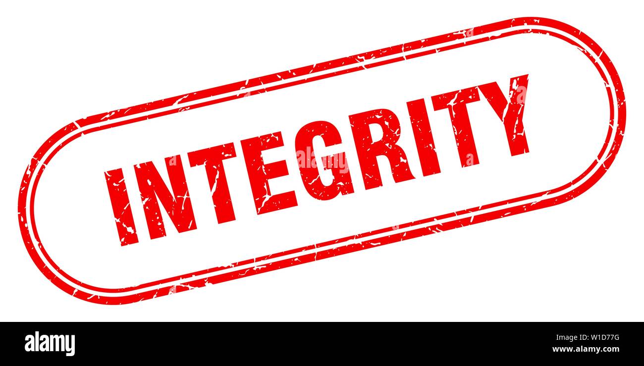 integrity stamp. integrity square grunge sign. integrity Stock Vector ...