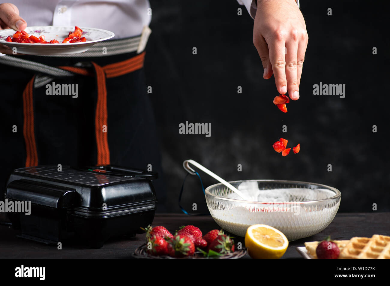 Adding fruit hi-res stock photography and images - Alamy