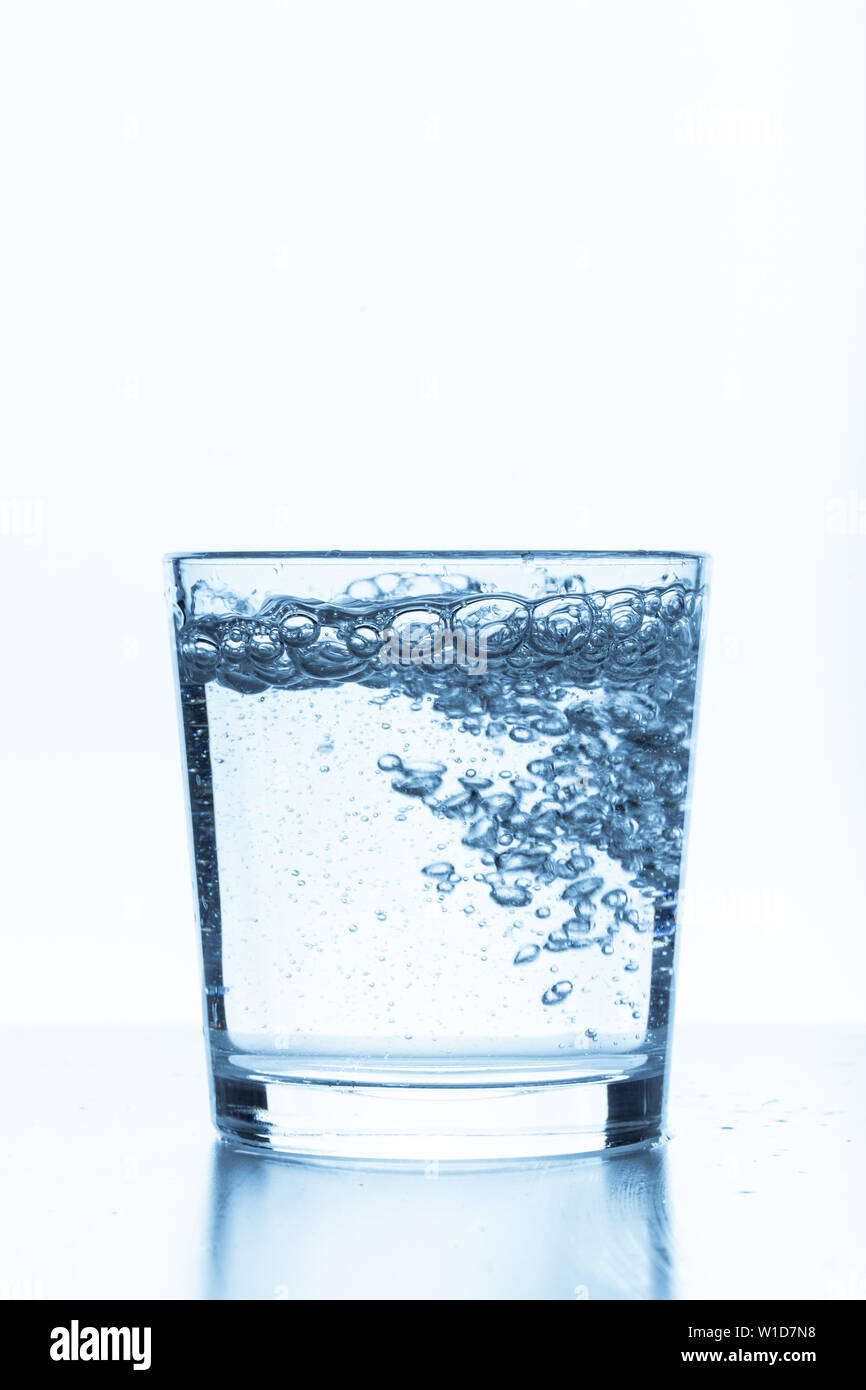 glass of water isolated on white Stock Photo - Alamy