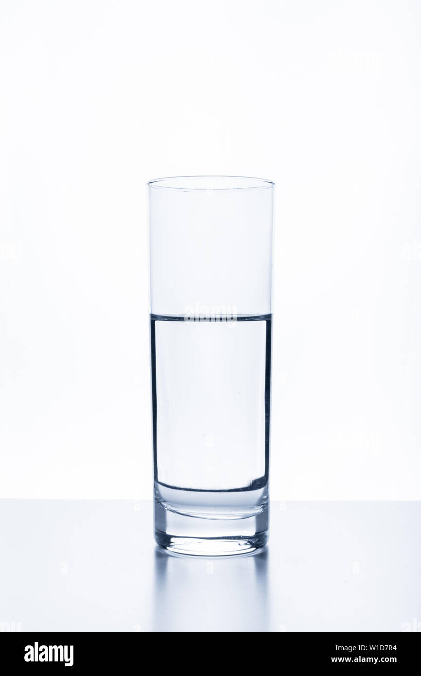 glass of water isolated on white Stock Photo - Alamy