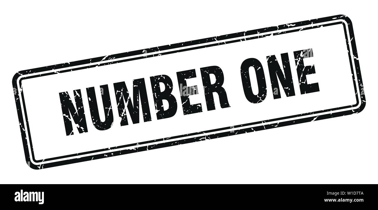 Number one stamp label Black and White Stock Photos & Images - Alamy