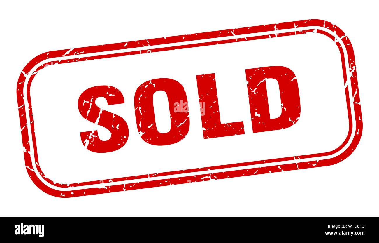 sold stamp. sold square grunge sign. sold Stock Vector Image & Art - Alamy