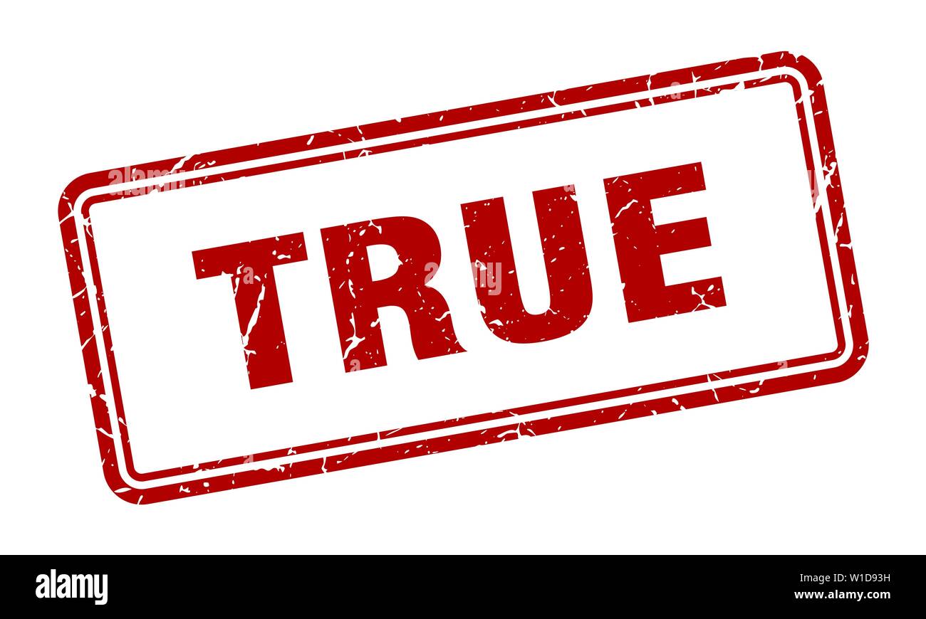 true stamp. true square grunge sign. true Stock Vector Image & Art - Alamy