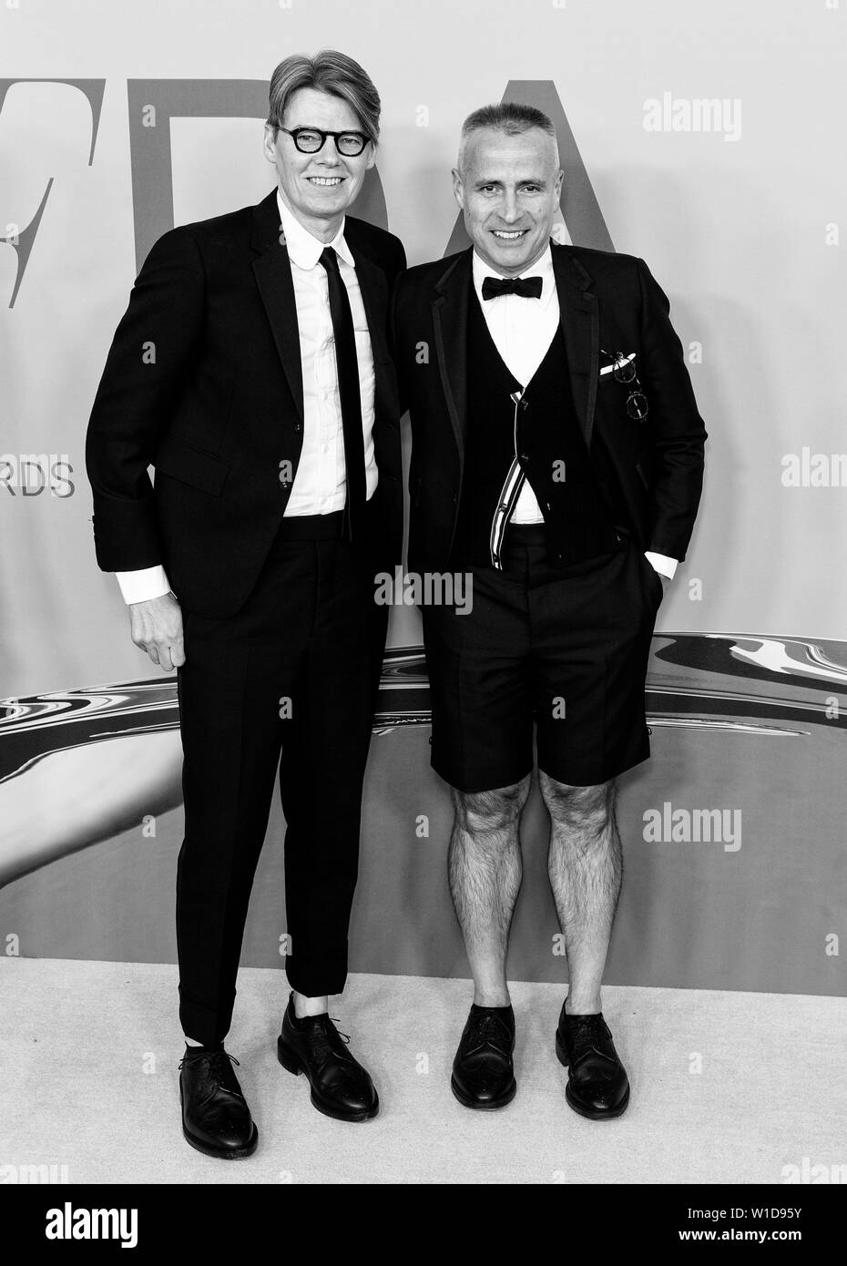 New York, NY - June 03, 2019: Andrew Bolton and Thom Browne attend 2019 ...