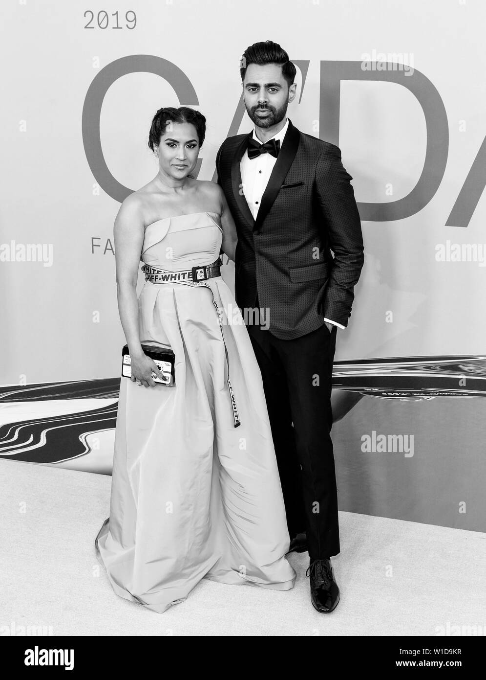 New York, NY - June 03, 2019: Beena Patel and Hasan Minhaj attend 2019 ...