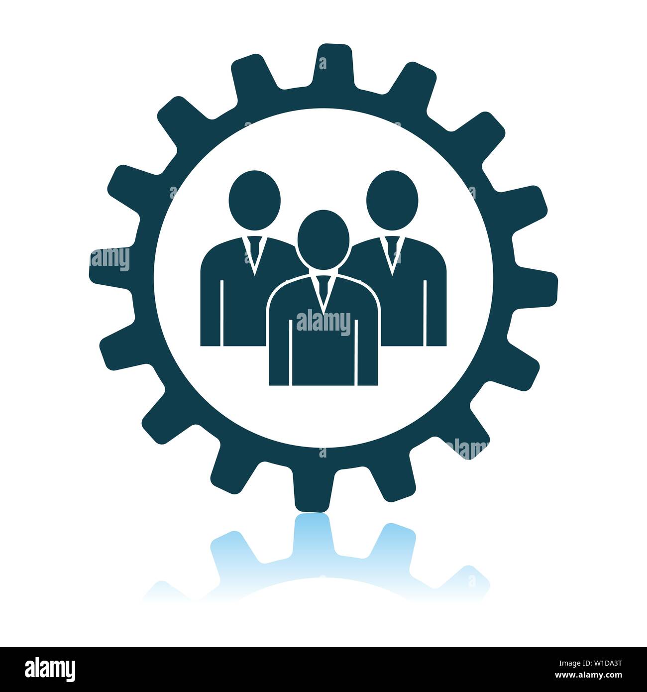 Teamwork icon hi-res stock photography and images - Alamy