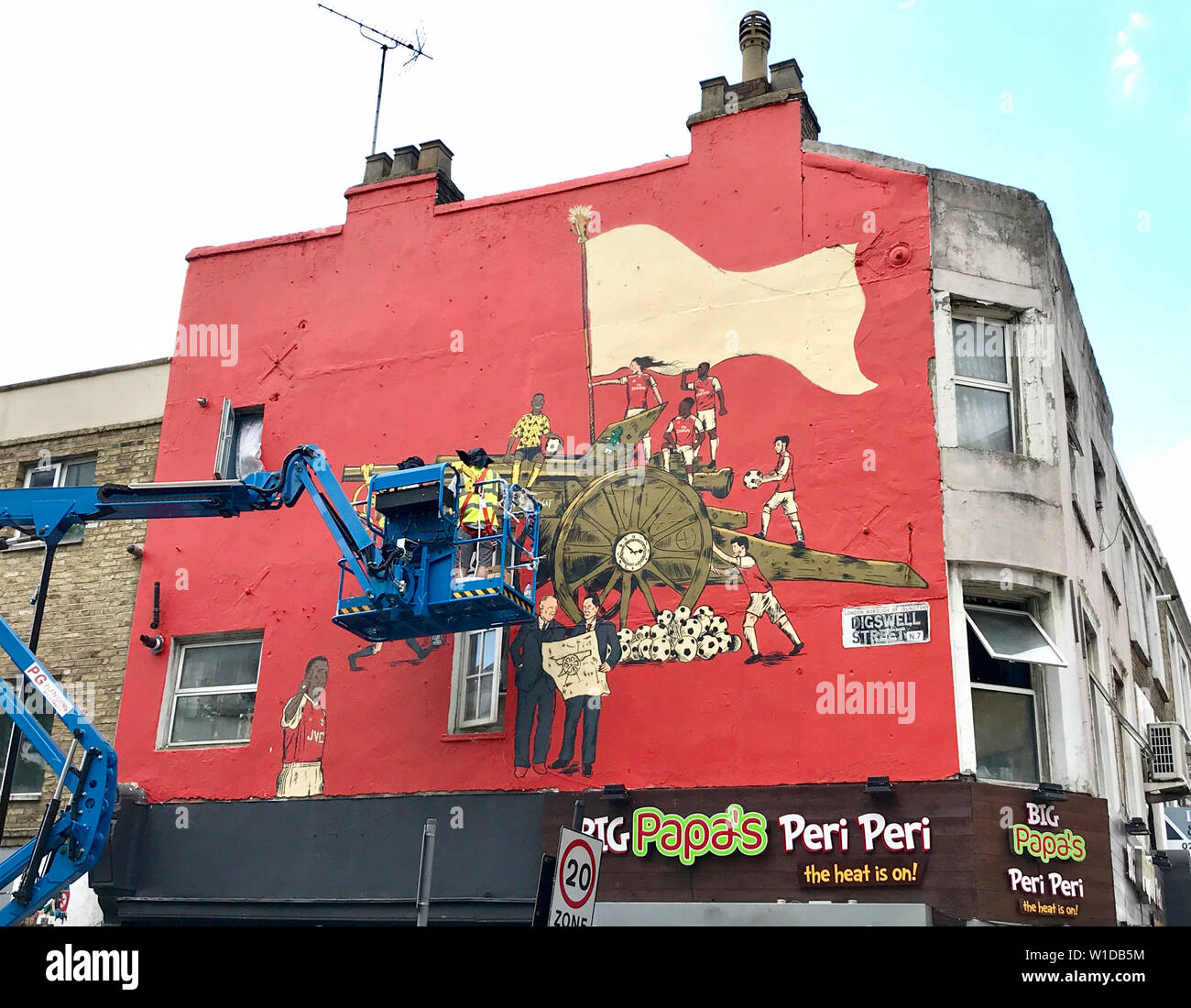 Photo Must Be Credited ©Alpha Press 065630 30/06/2019 Arsenal FC Street ...