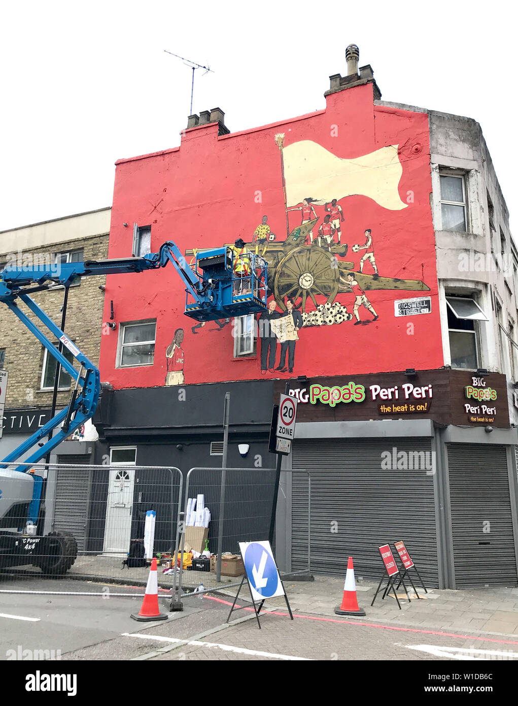 Arsenal Fc Flag High Resolution Stock Photography and Images - Alamy