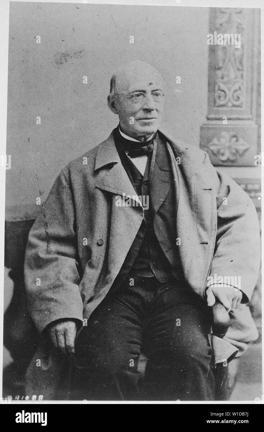 William lloyd garrison Black and White Stock Photos & Images - Alamy