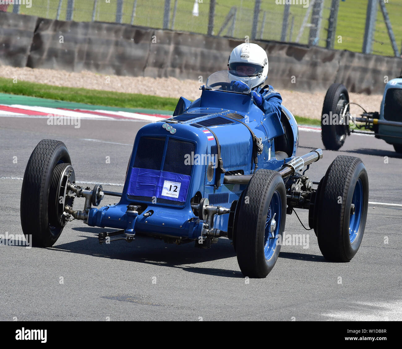 Terry Crabb, ERA R12C, Historic and Vintage Seaman Trophies Race ...