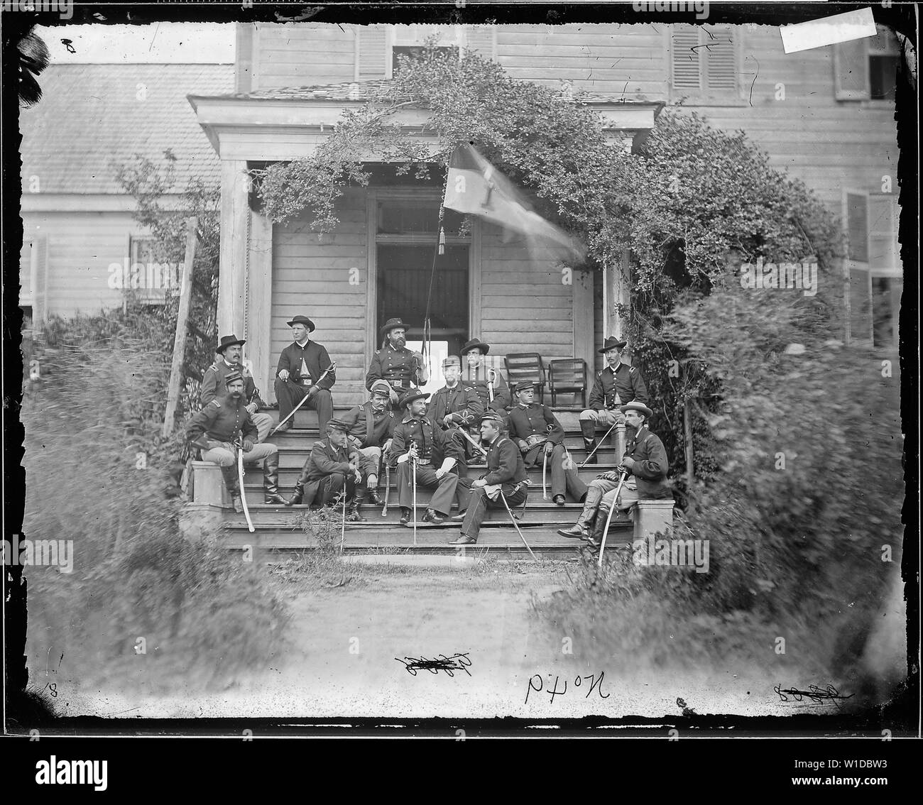 Gen. Alfred T.A. Torbet and staff of twelve recognized. Capt. John J ...