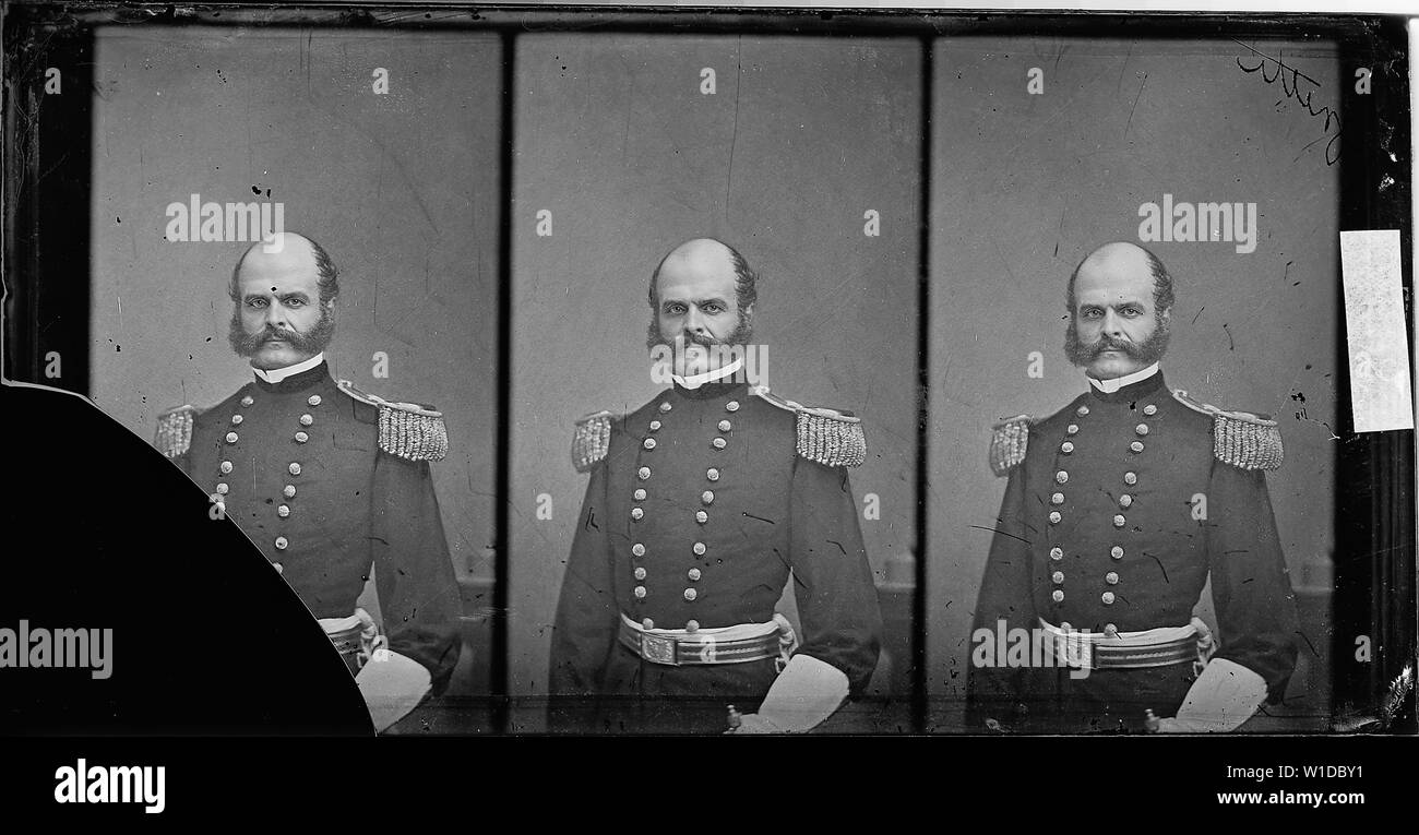 Gen. Ambrose E. Burnside; General notes: Use War and Conflict Number ...