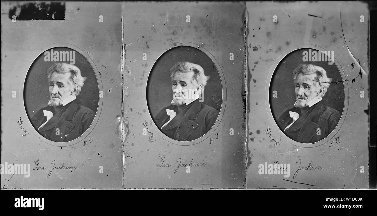 Gen. Andrew Jackson Stock Photo - Alamy